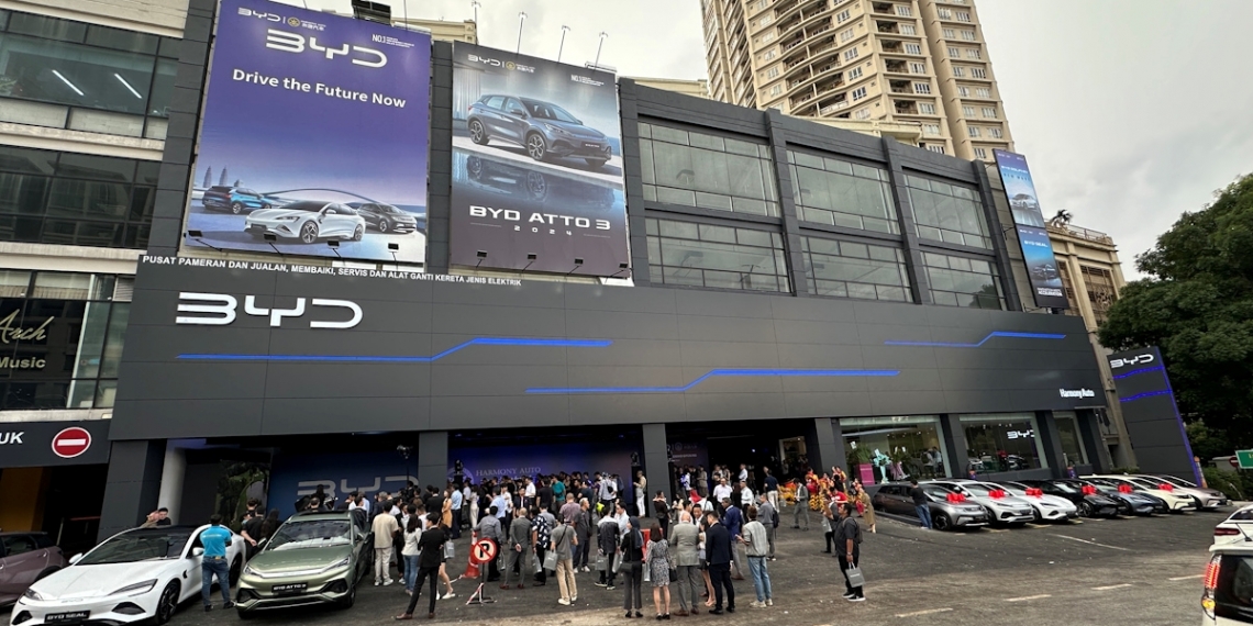 Harmony Auto sets up its first BYD service centre in Malaysia inside a mall