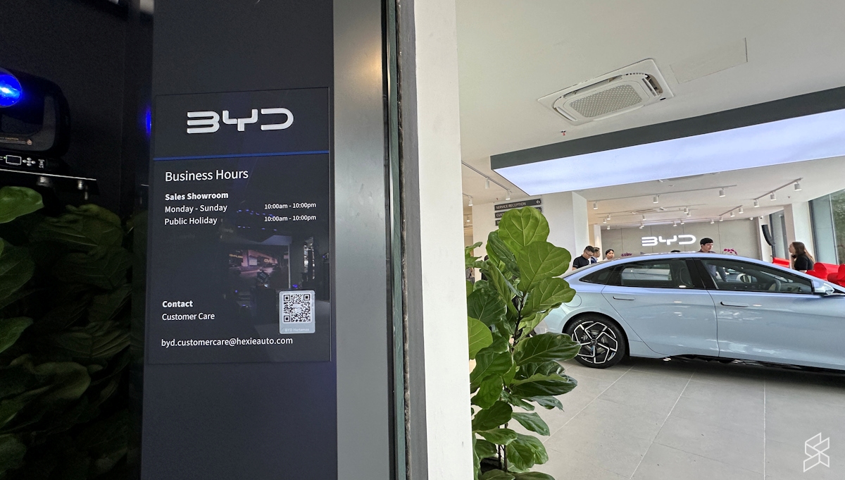 Harmony Auto sets up its first BYD service centre in Malaysia inside a mall