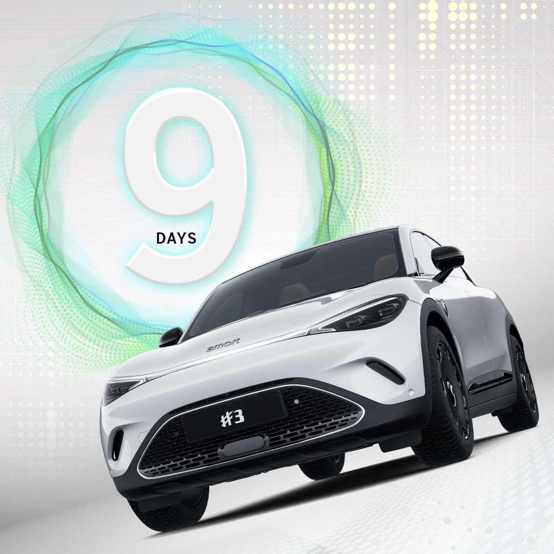 Smart #3 Malaysia: Official launch happening on 10th July