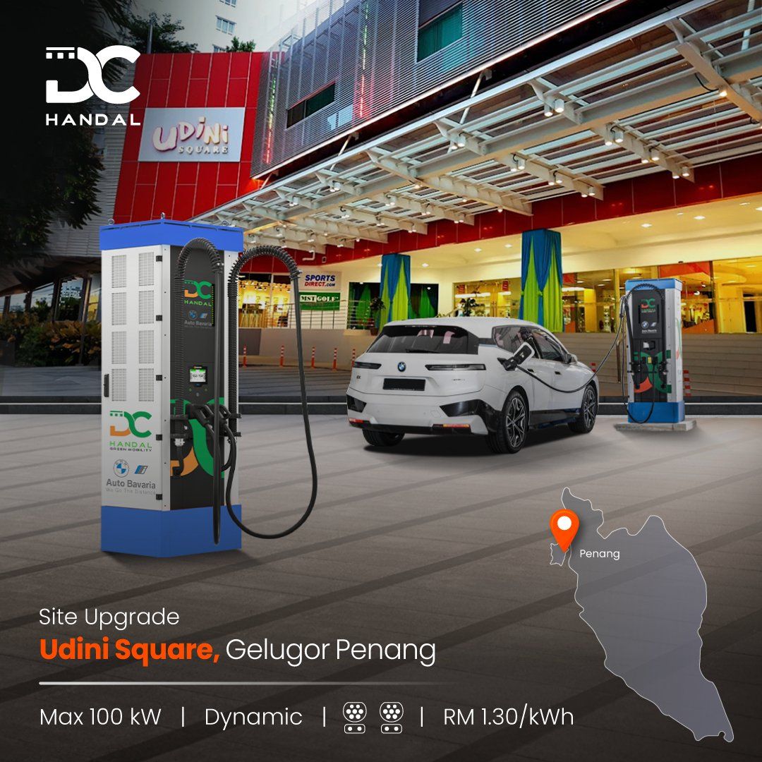 DC Handal's Udini Square DC Charger upgraded to 100kW