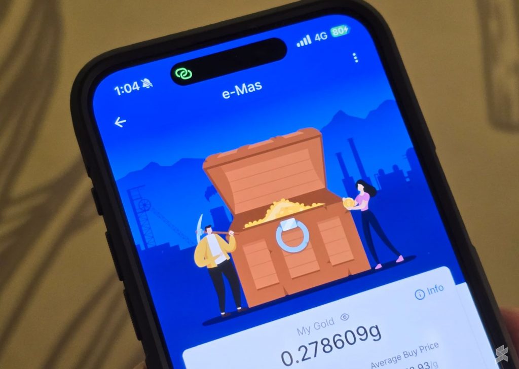 TNG eWallet e-Mas: Buy gold from as little as RM10