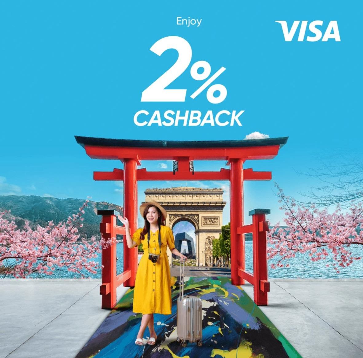 TNG eWallet Visa now offers 2% cashback for overseas spending - SoyaCincau