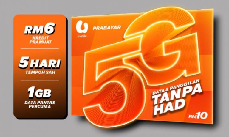 U Mobile Prepaid 2024: 2x speed, higher FUP at same price