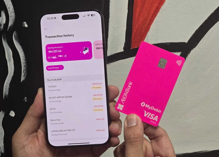 "aeon debit card" - SoyaCincau