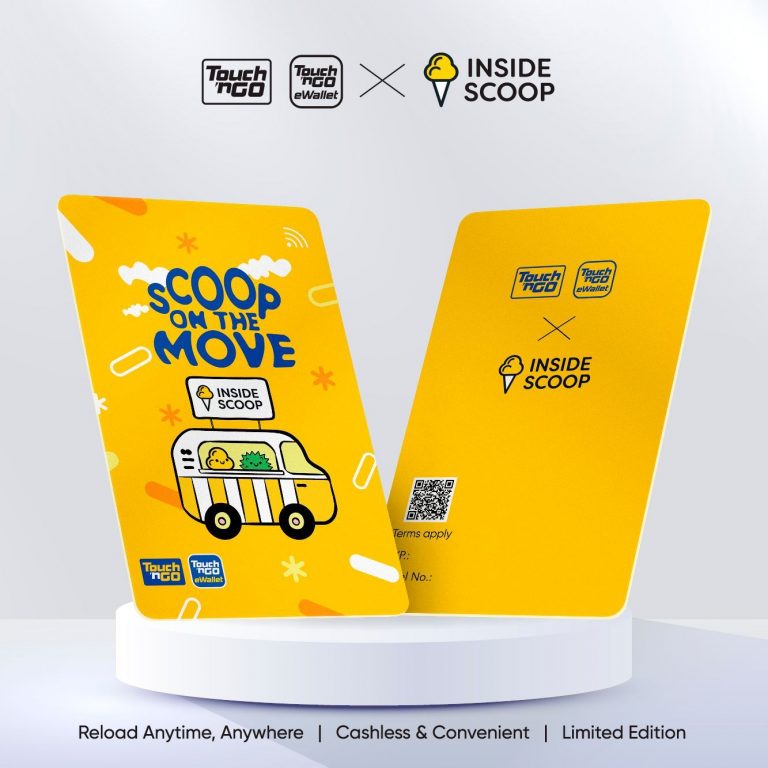 Touch 'n Go x Inside Scoop Limited Edition Card