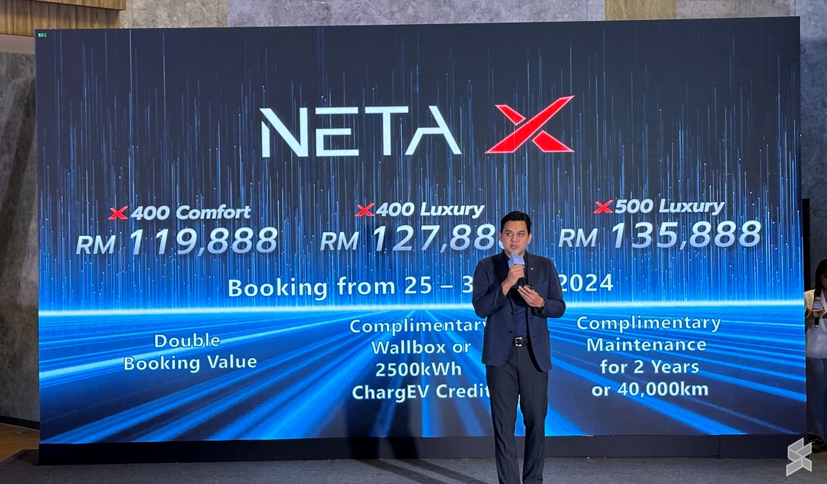 Neta X now officially available in Malaysia, price starts at RM119,888