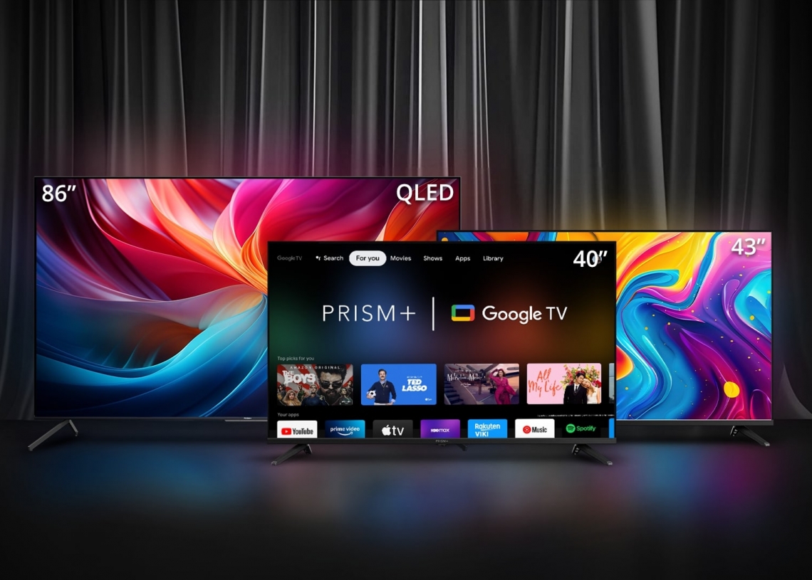 Prism+ launches new QLED & DLED Google TVs in Malaysia with prices ...
