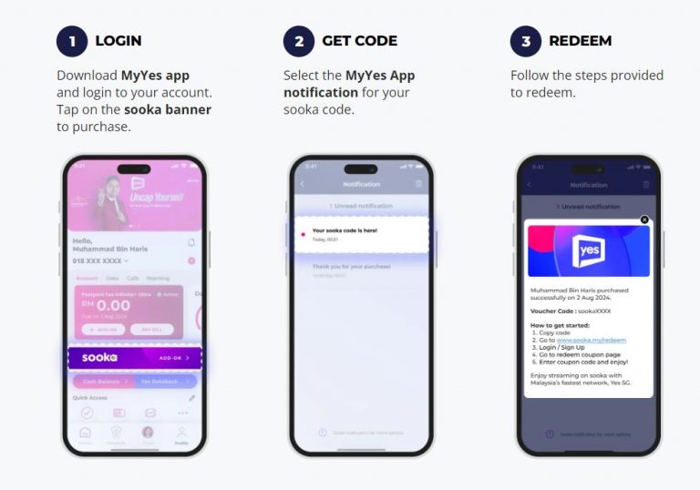 Yes 5G offers Sooka streaming add-on from RM25/month