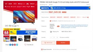 Prism+ launches new QLED & DLED Google TVs in Malaysia with prices starting from RM1,199