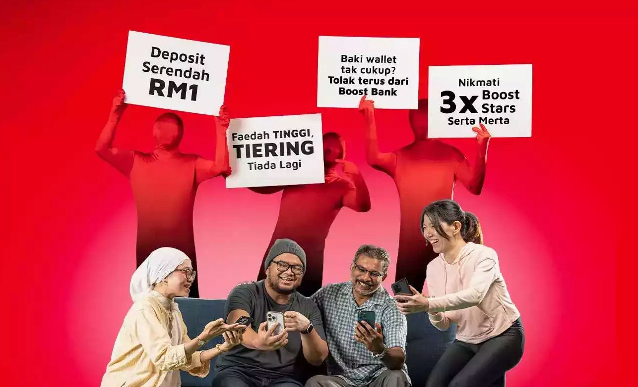 Boost Bank: No more tiers, up to 3.6% p.a. with RM1 deposit