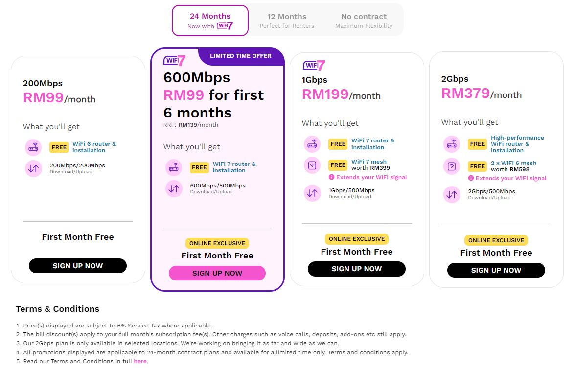 Time Home Fibre now offers free WiFi 7 router and mesh nodes