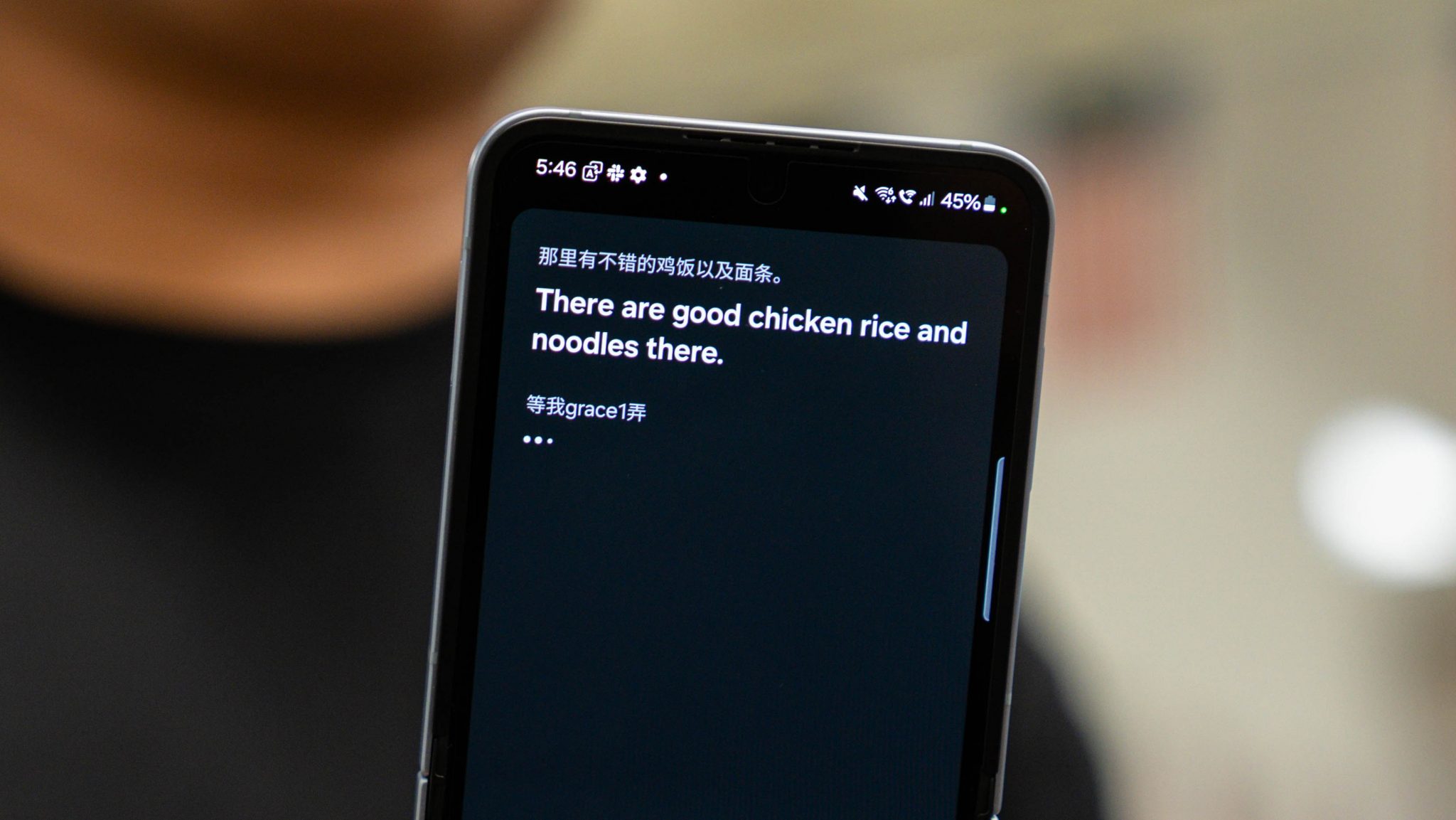 Galaxy Z Flip6: Translate conversations in the coolest way possible
