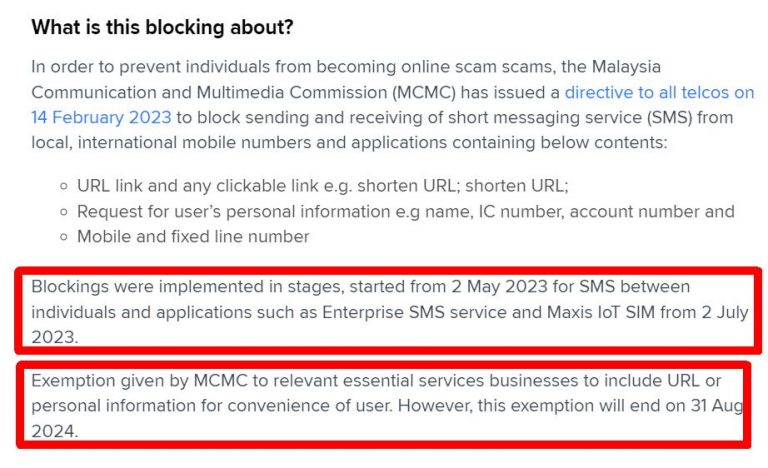 Beware of scam SMS sent from "Maxis". Why are Malaysians still getting ...
