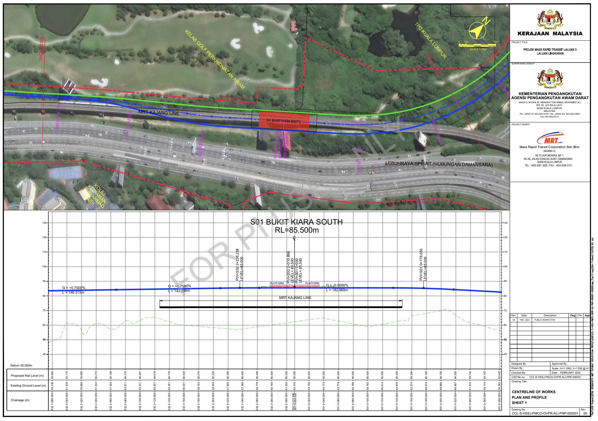 MRT 3 Circle Line: New Stations and Alignment