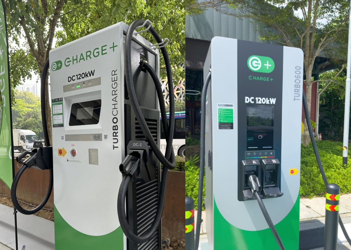 Charge+ new DC Charger price at Skudai R&R and Bukit Bintang
