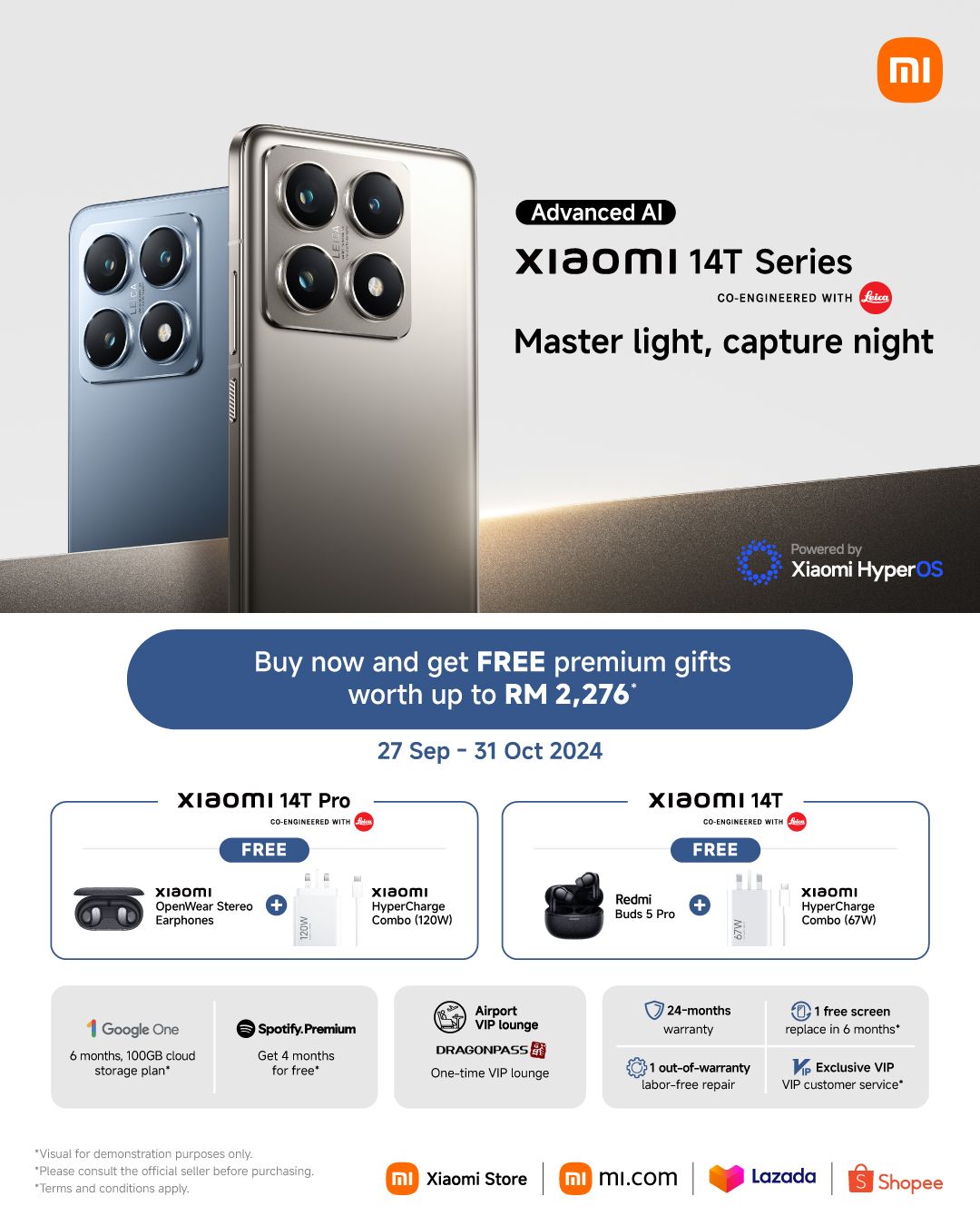 Xiaomi 14T & 14T Pro Malaysia: Official price and specs