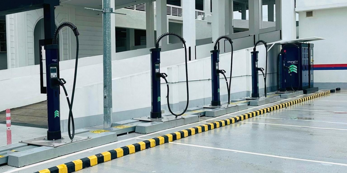 ChargEV 400kW DC Charger at Eco Galleria Iskandar Johor