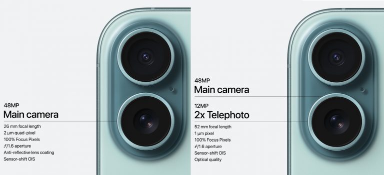 iPhone 16 and iPhone 16 Plus: A18 processor, Camera Control, macro ...