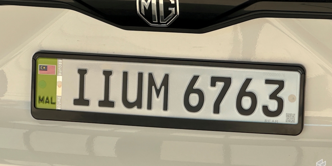 Malaysia EV special number plate officially revealed: Mandatory for new EVs