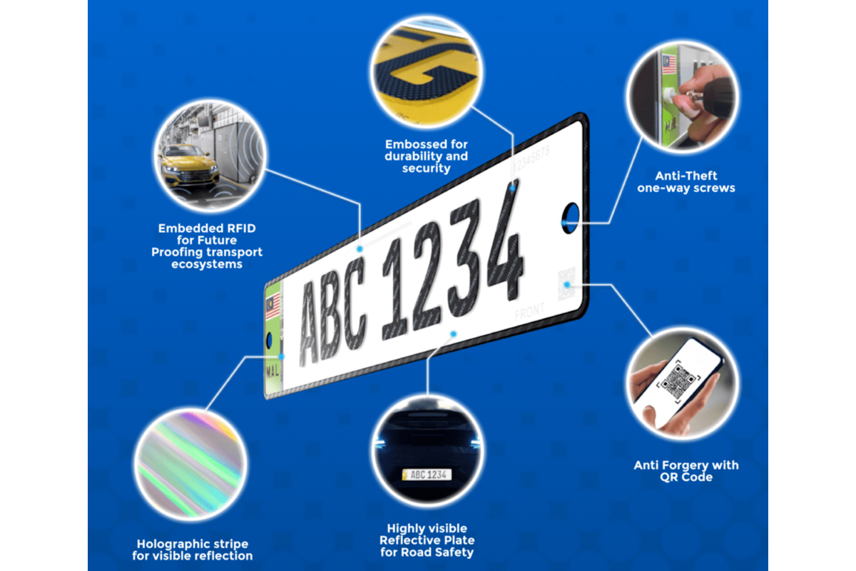Malaysia EV special number plate officially revealed: Mandatory for new EVs