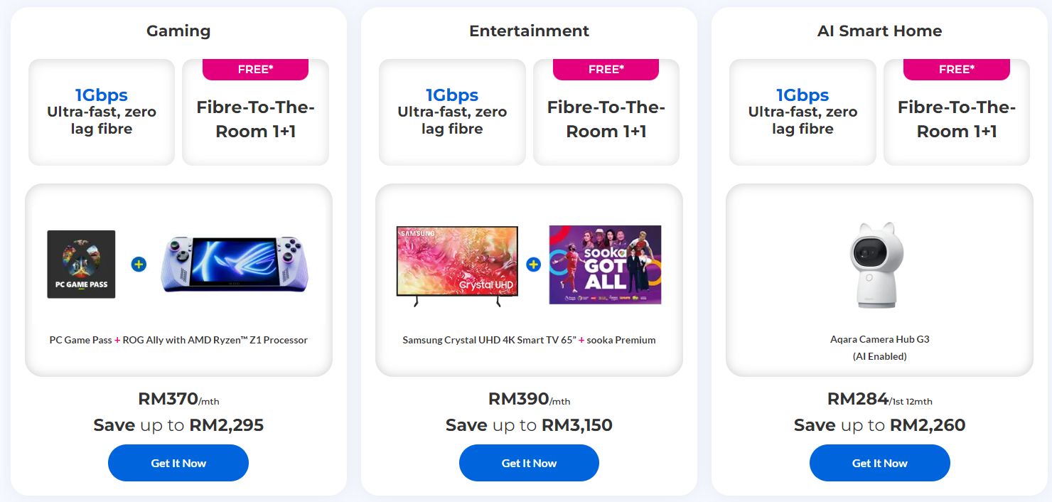 CelcomDigi offers 1Gbps Fibre Broadband with free FTTR