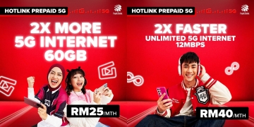 Hotlink Prepaid upgraded with 2x speed and 2x data quota