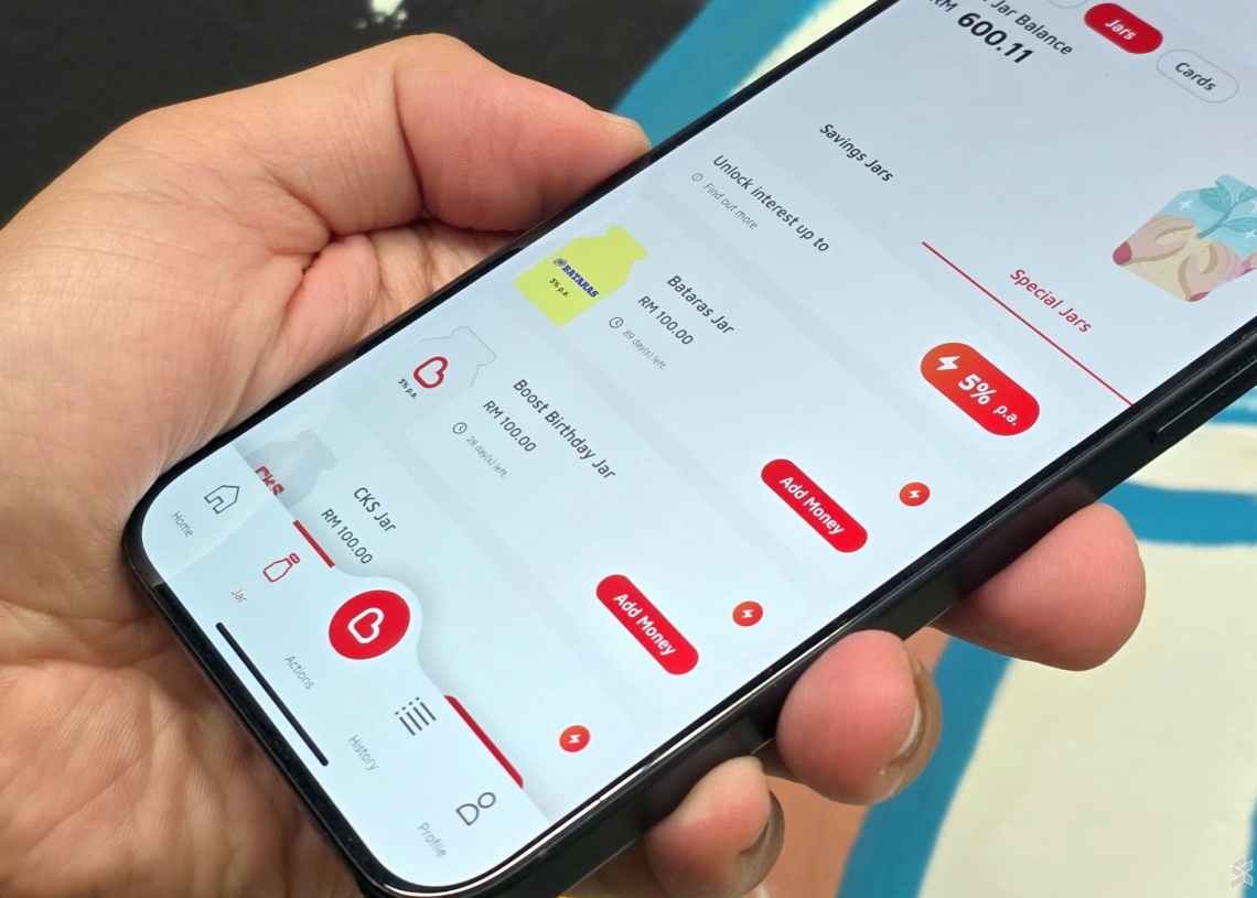 boost bank - SoyaCincau