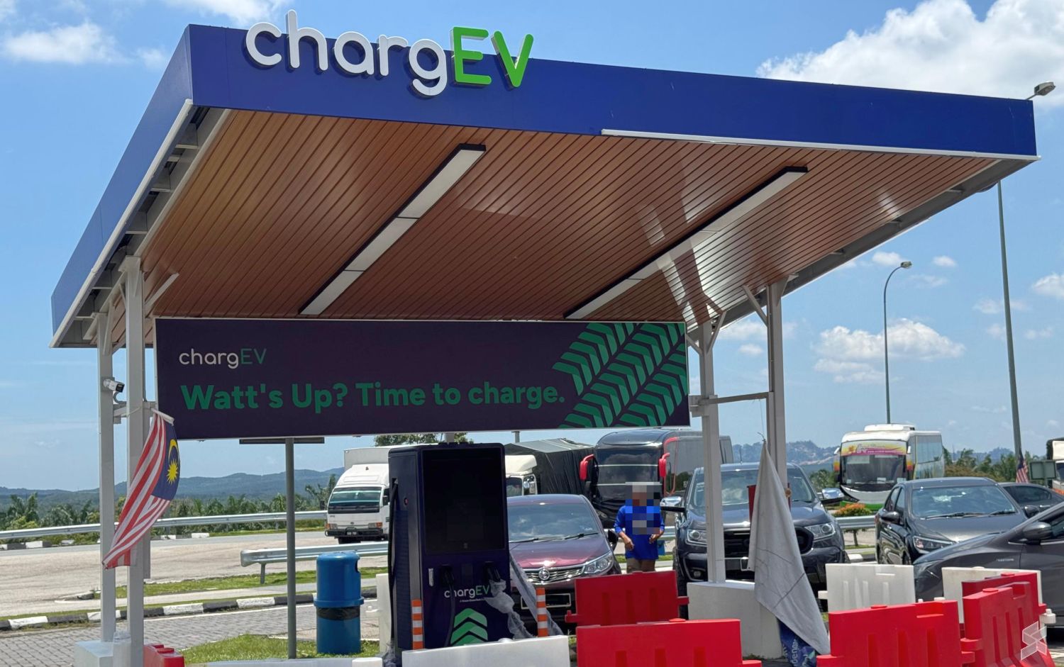 ChargEV upgraded four EV Chargers to DC units at PLUS R&Rs