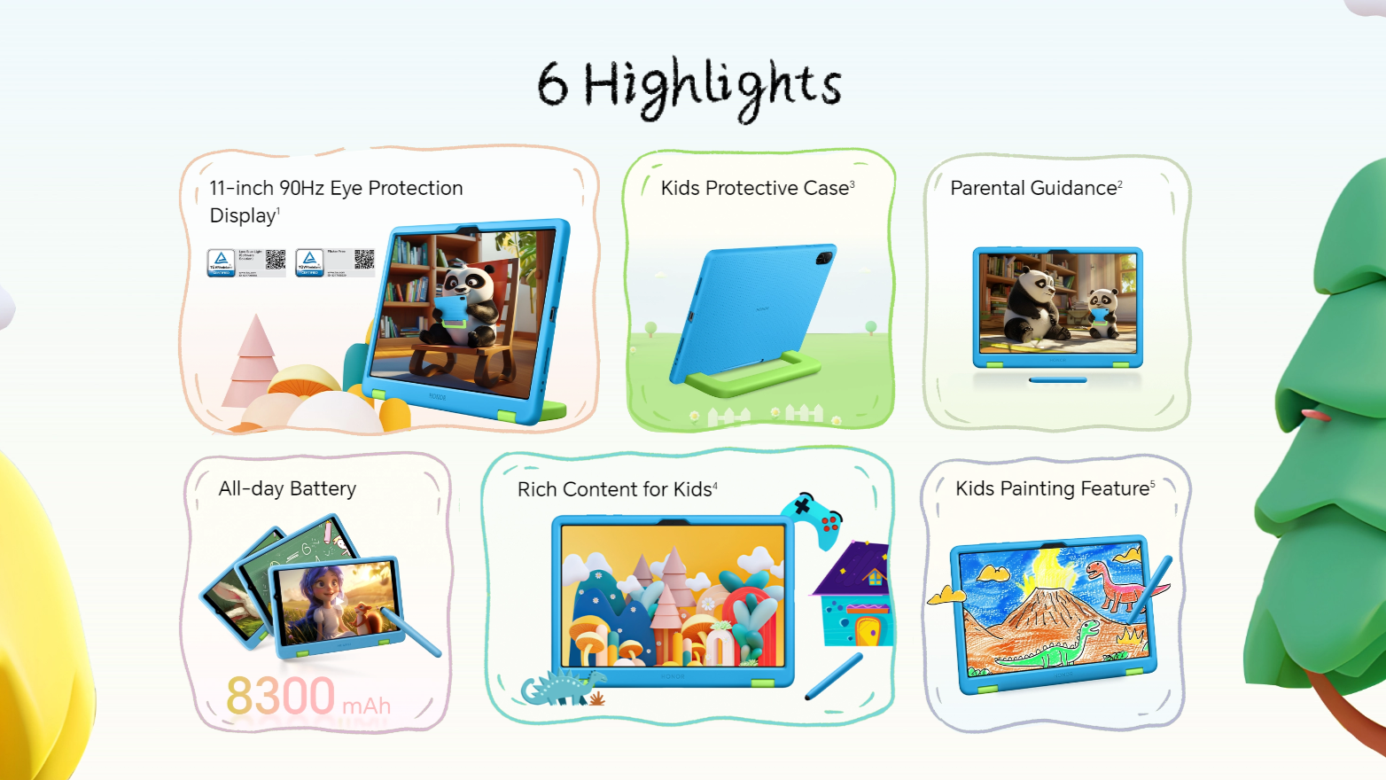 Honor Pad X8a and child-friendly Pad X8a Kids Edition now available in ...