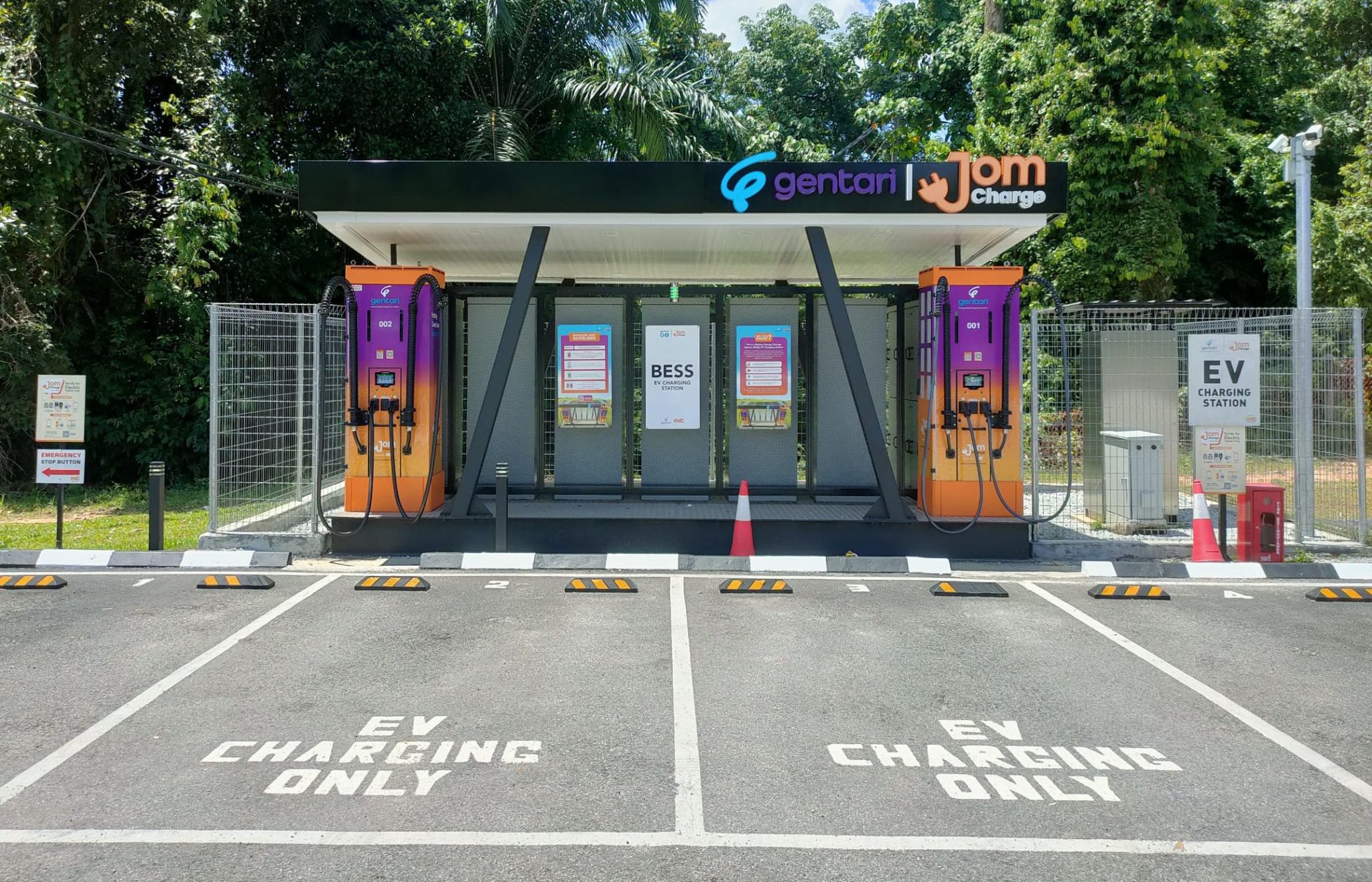 Gentari and EVC BESS-assisted EV chargers limited to 80% SoC