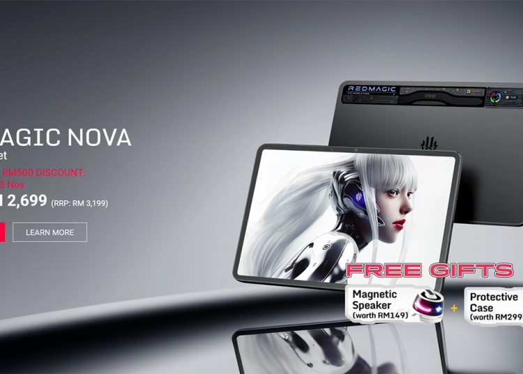 RedMagic Nova Gaming Tablet Malaysia: RM500 off till 13th Nov
