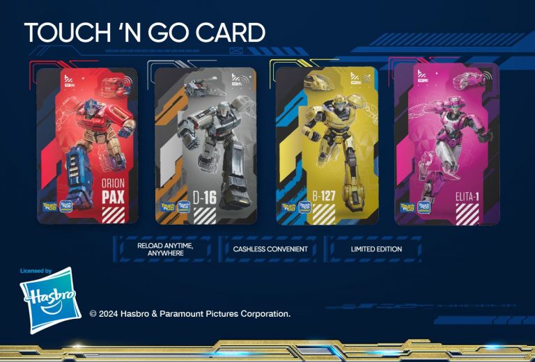 Touch 'n Go x Transformers One: TNG RFID and TNG Cards