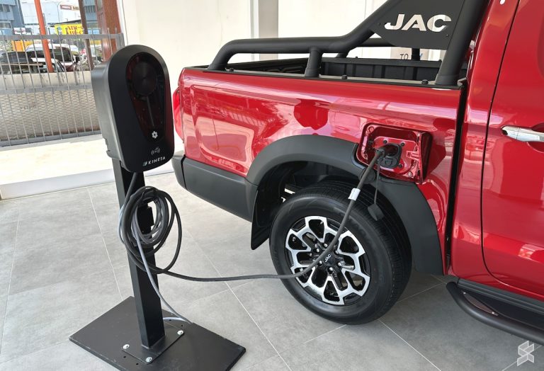 JAC T9 EV Malaysia: Electric 4x4 pickup truck with 308hp, 340km range ...