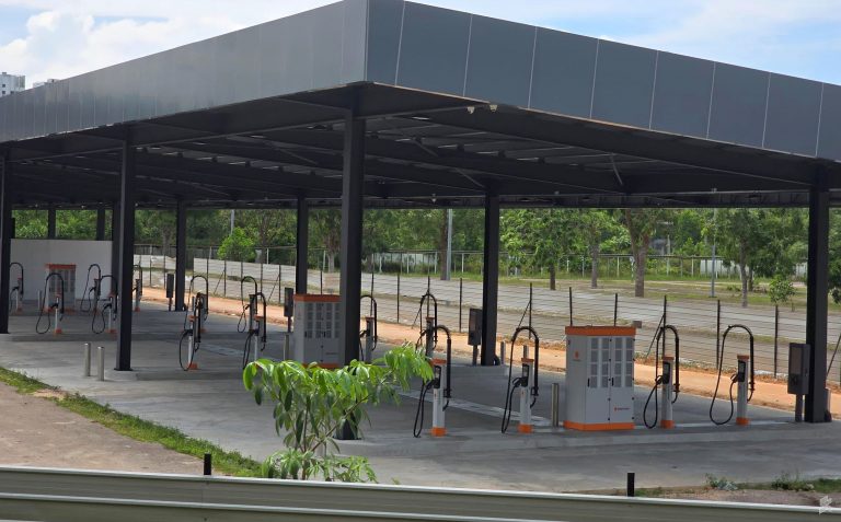 DC Handal's largest EV charging hub at Iskandar Puteri, Johor