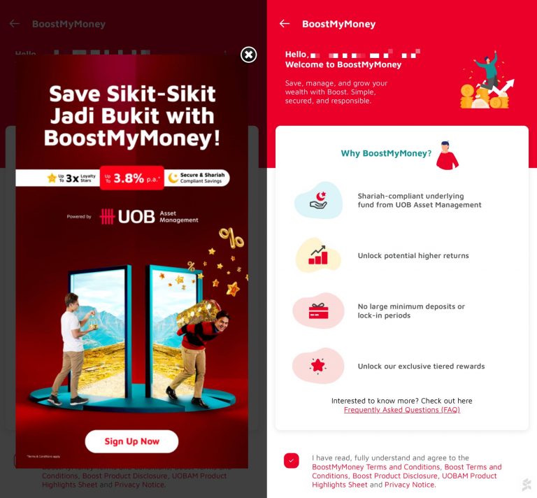 BoostMyMoney: Boost eWallet's Shariah-compliant savings