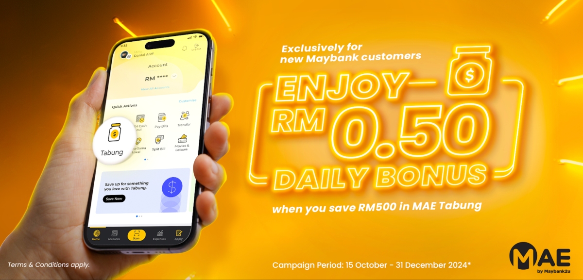 Automate Your Savings with Maybank MAE’s Tabung for Holidays, Cars & More!