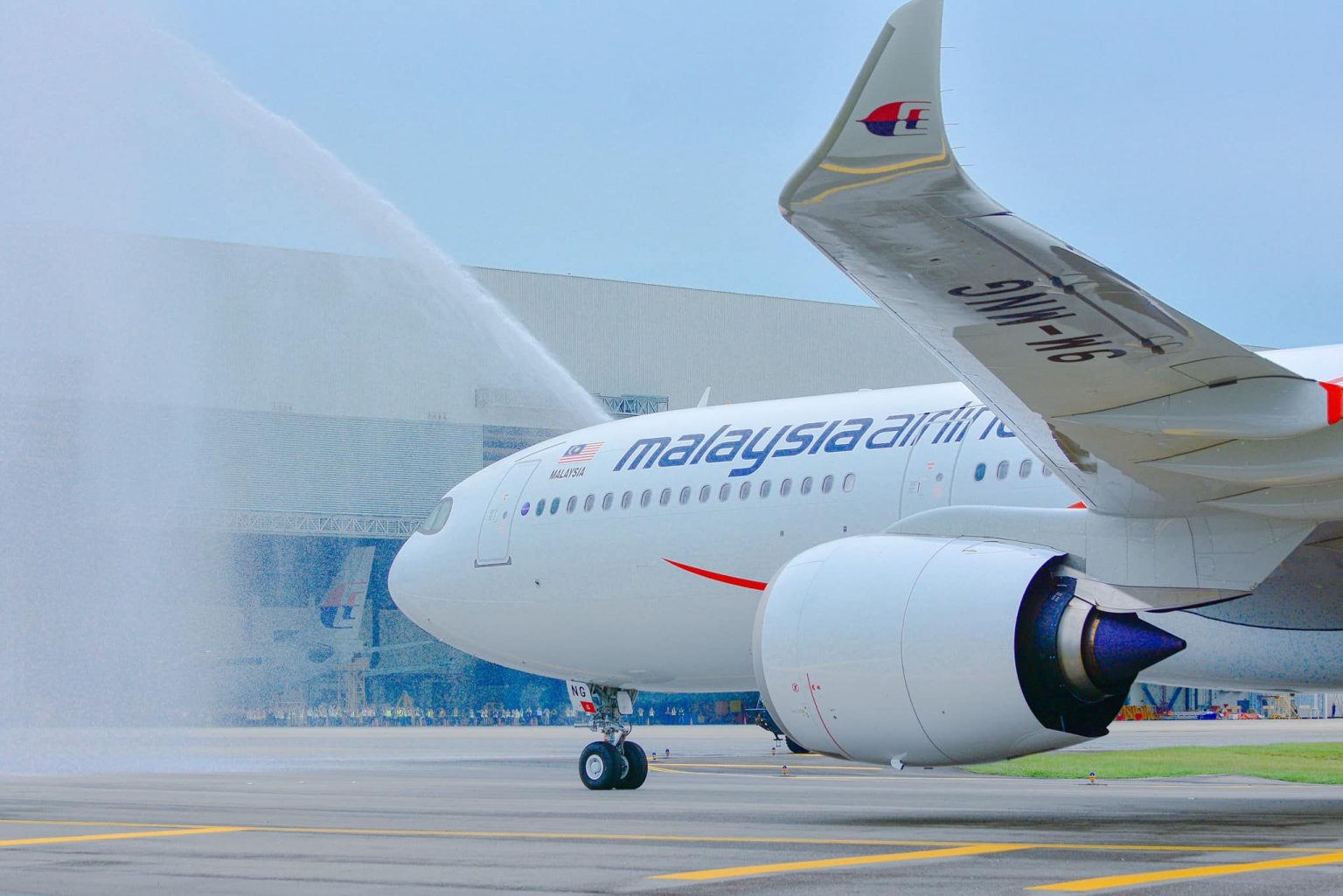 Malaysia Airlines first Airbus A330neo has arrived