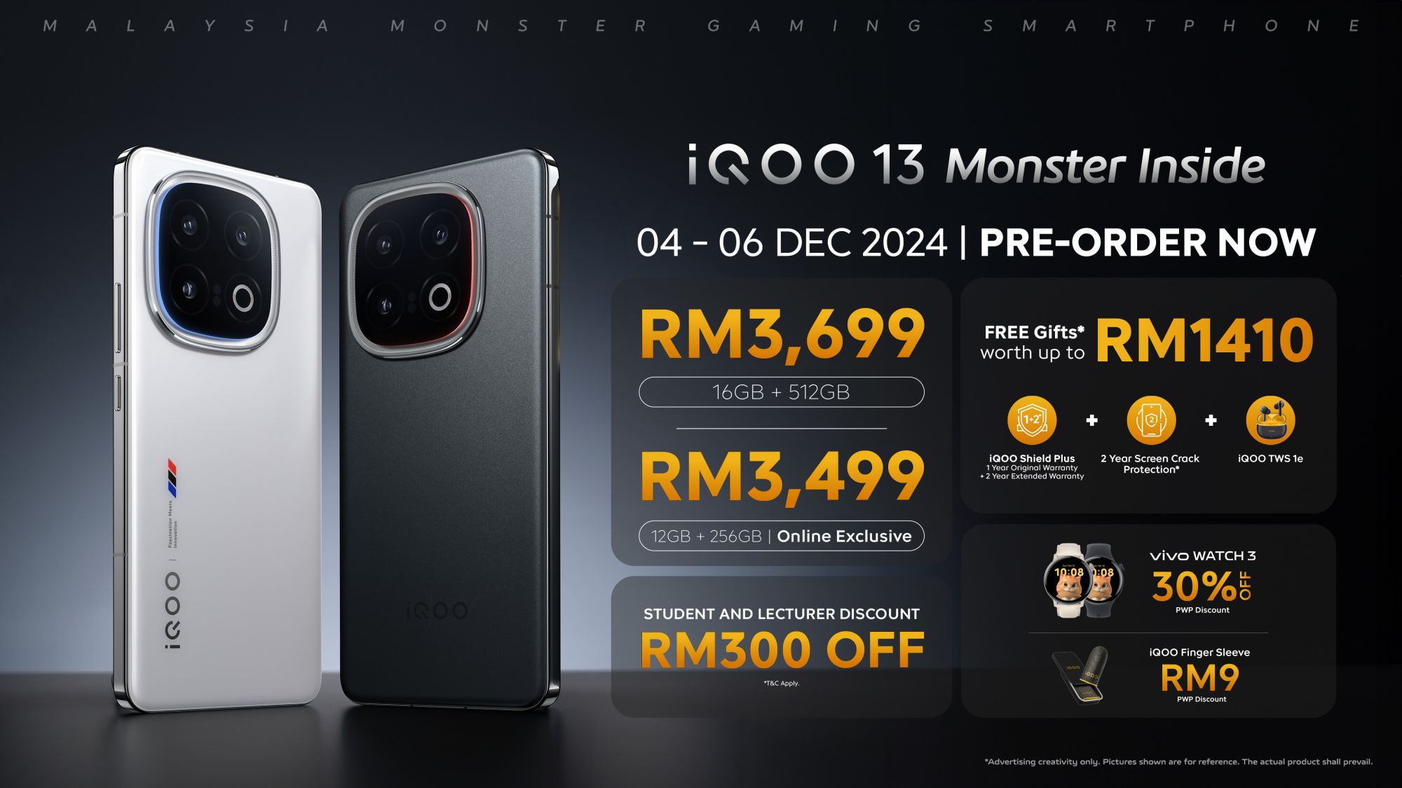 iQoo 13 Malaysia: Official launch promo and pricing
