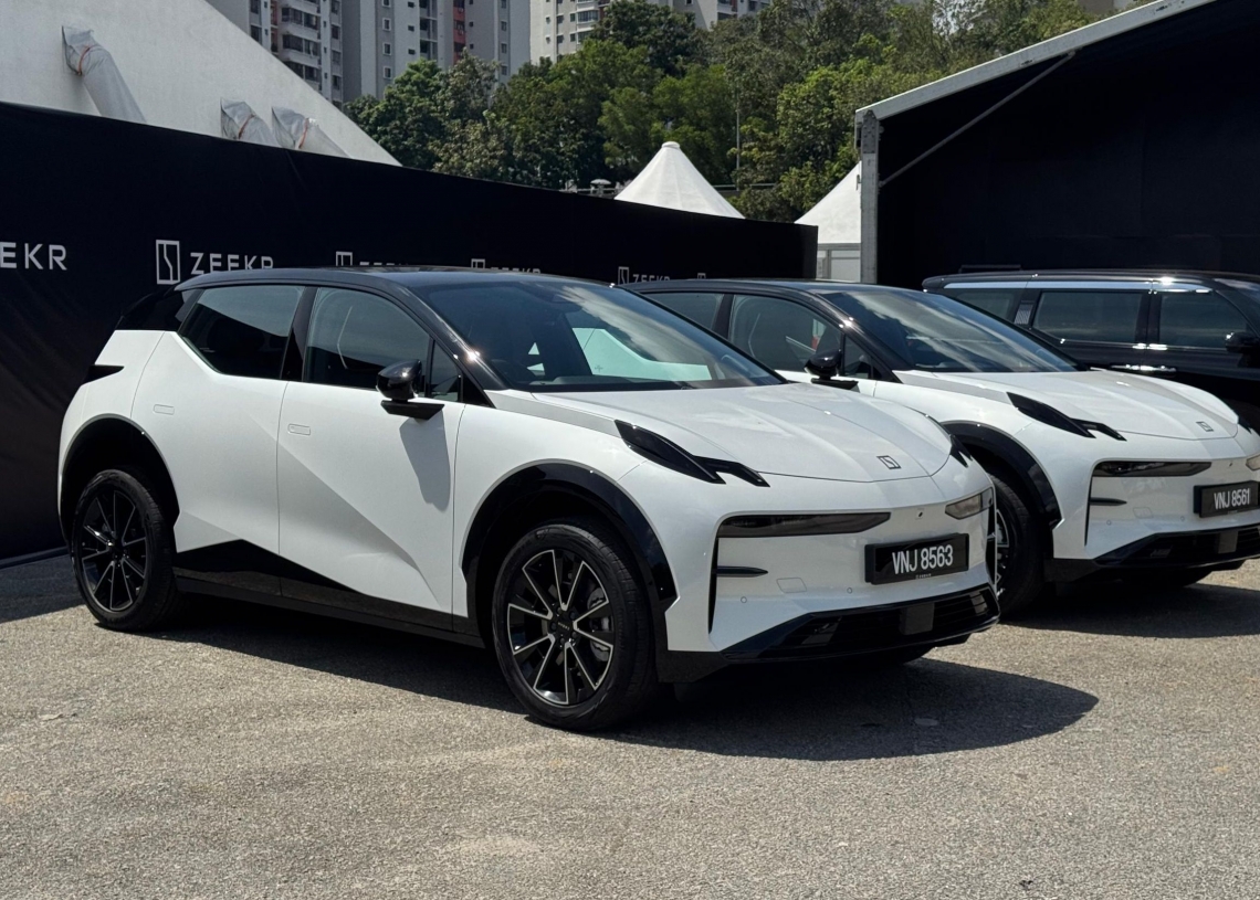 Zeekr 009 and Zeekr X test drive event at Stadium Bukit Jalil