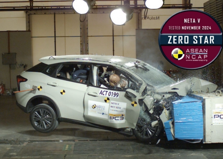 Neta V: Zero Star safety rating from ASEAN NCAP