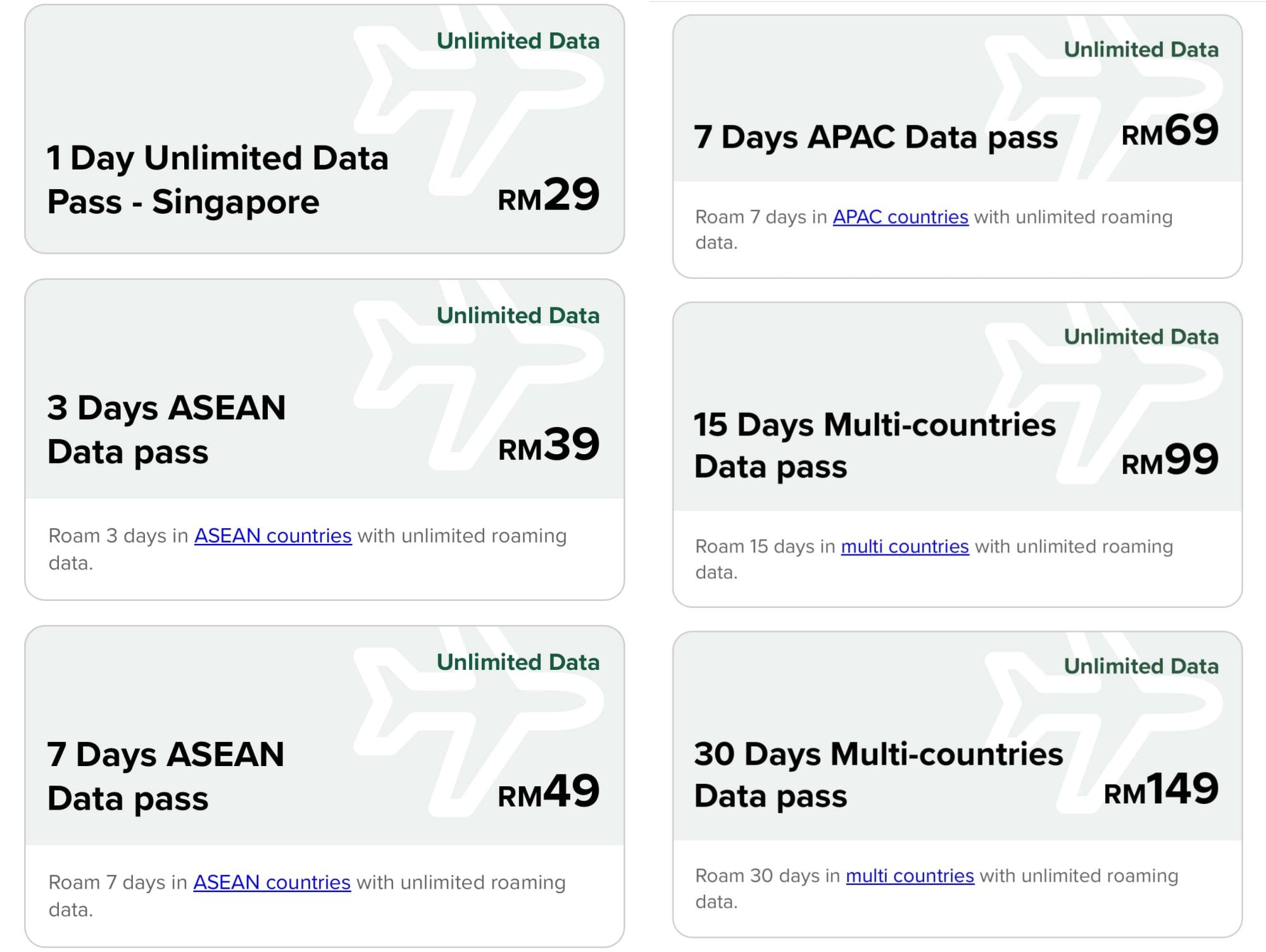 Maxis' multi-country unlimited data roaming passes get a price hike, 30-day pass now costs RM149 ...