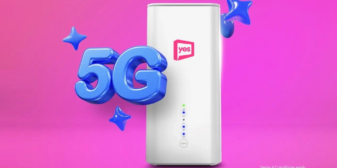 Yes 5G Wireless Broadband now with 500GB 4G quota