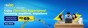 CelcomDigi 5G Home WiFi - RM69/month for Postpaid customers
