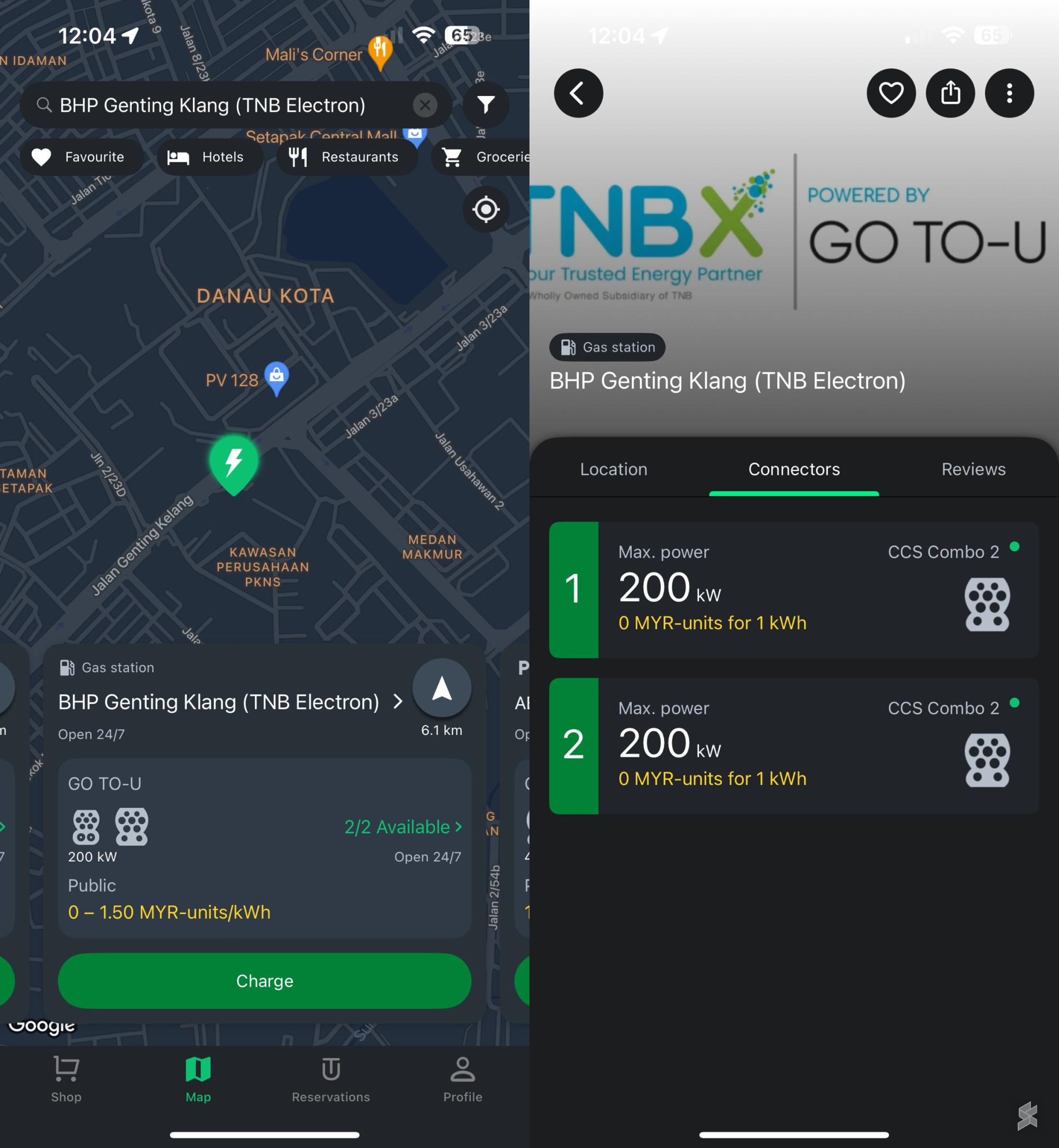 TNB Electron deploys 200kW DC Charger at BHPetrol Genting Klang, free ...
