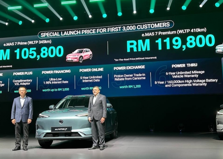 "proton e mas launch" - SoyaCincau