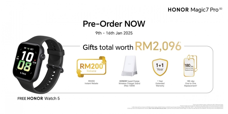 Honor Magic 7 Pro launched in Malaysia, priced from RM4,599