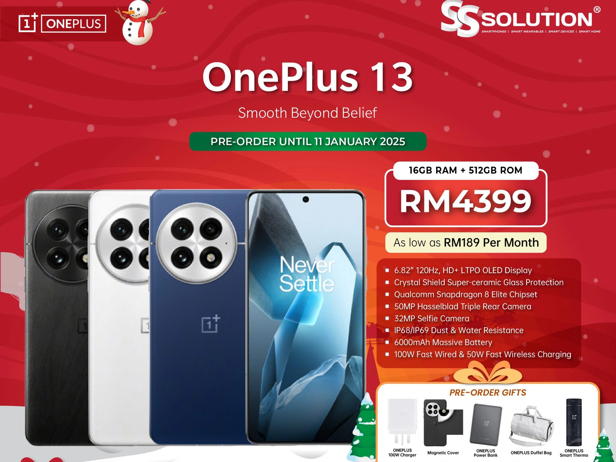 OnePlus 13 price "leaked" ahead of Malaysian launch?