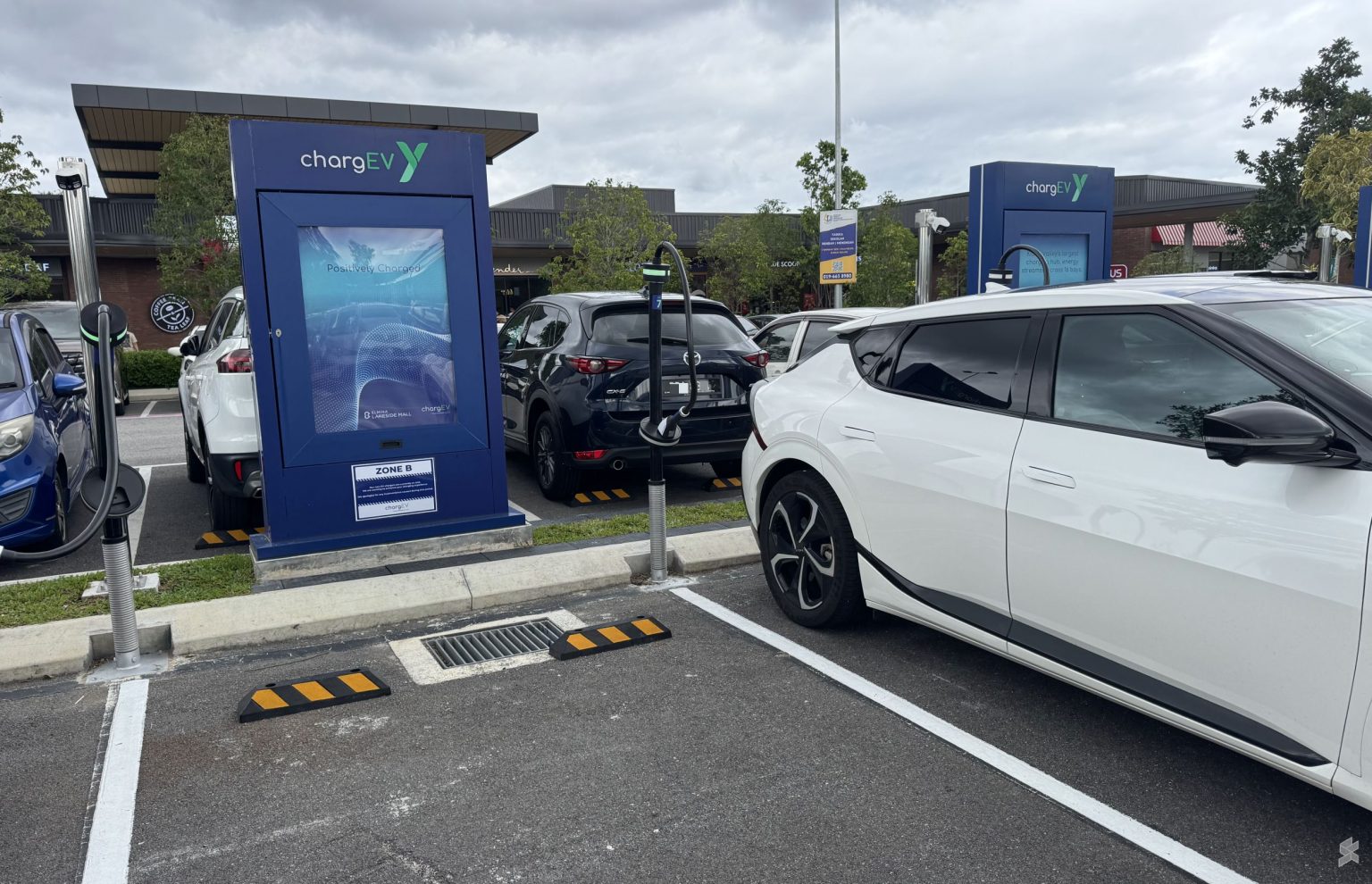 ChargEV deploys 16x DC Charge points at Elmina Lakeside Mall with ...