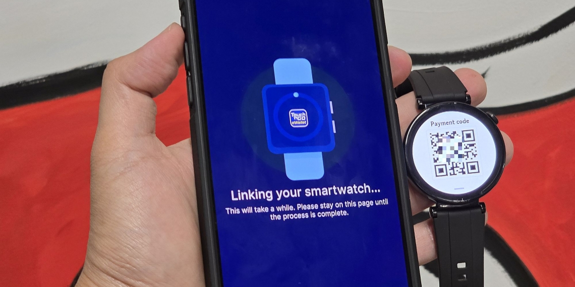 TNG eWallet QR now available for Huawei smartwatch