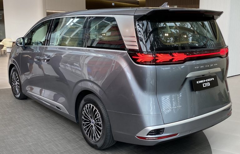 You can now book Denza D9 premium electric MPV in Malaysia